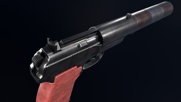 Silencer Pistol 6P9 3D 모델 - TurboSquid 2077419