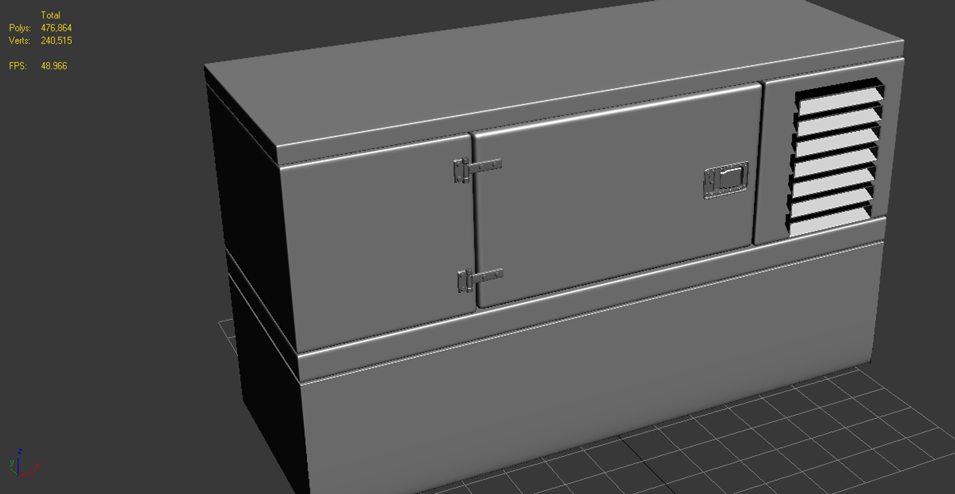 Electric Box 3d Model