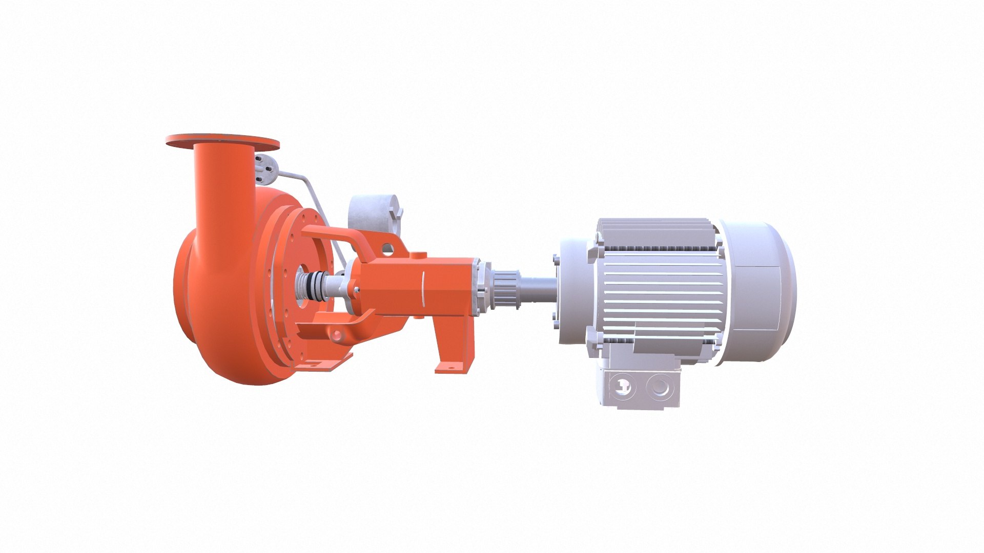 Water Pump Model - TurboSquid 2345667