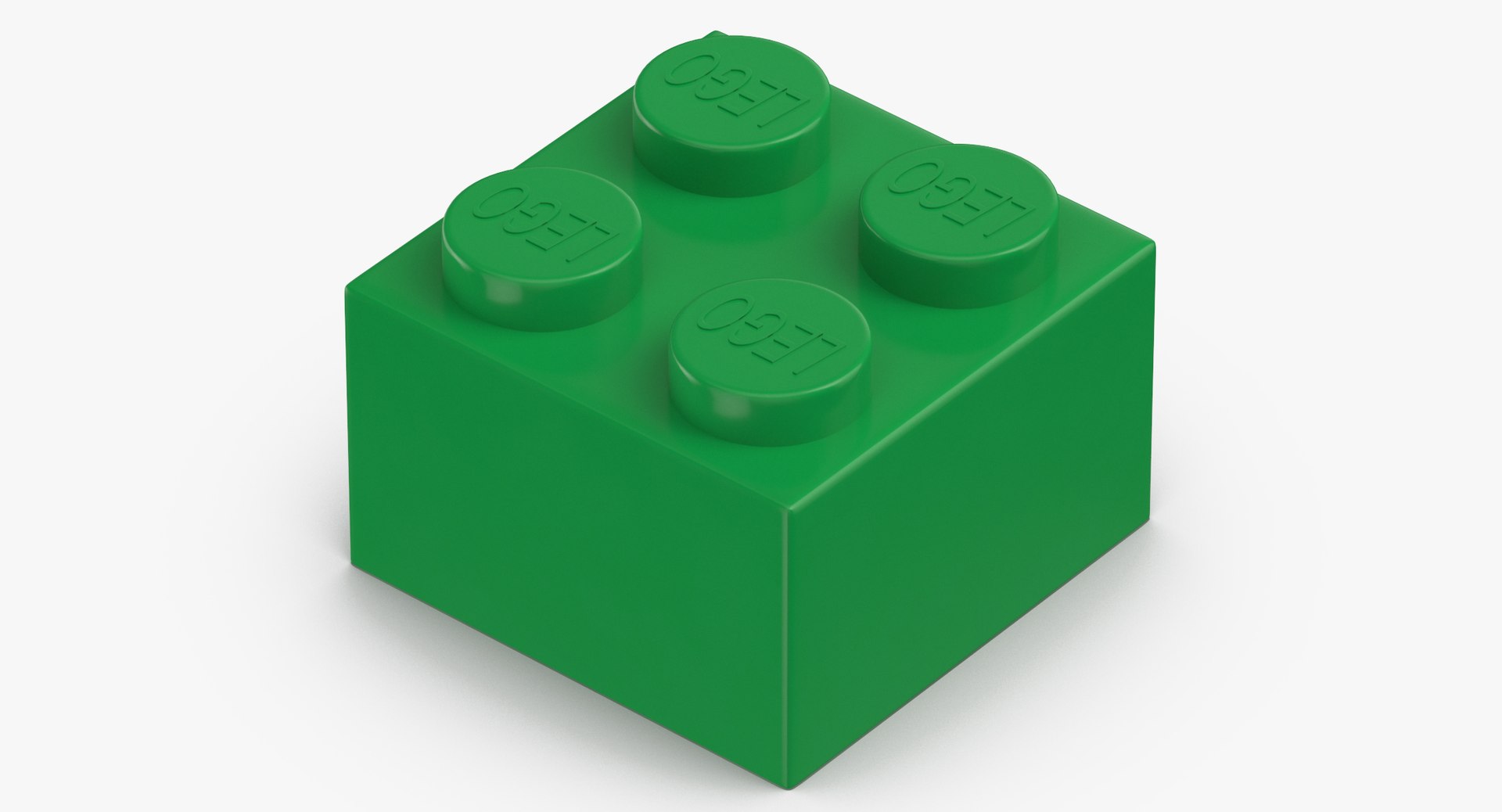 Lego bricks 2x2 3D model - TurboSquid 1491947