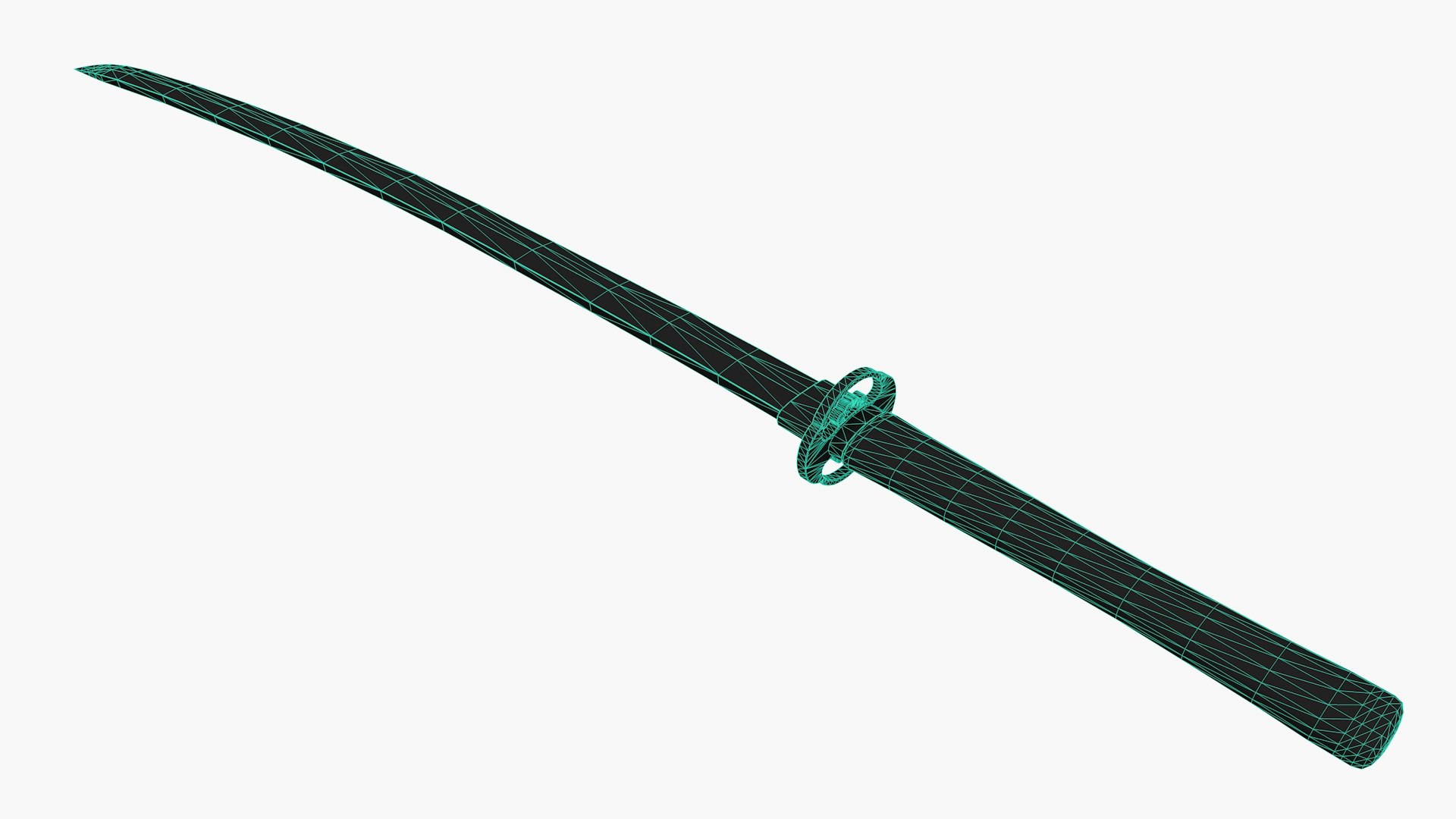 3D Katana Model - TurboSquid 2367166