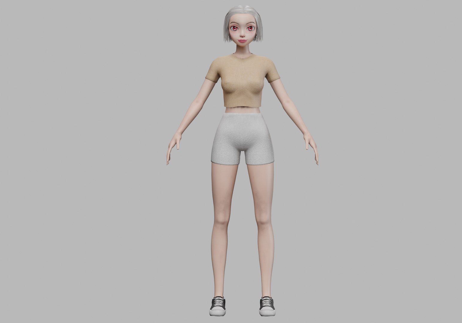 3D Model Teen Young Girl V27773 - TurboSquid 2263356