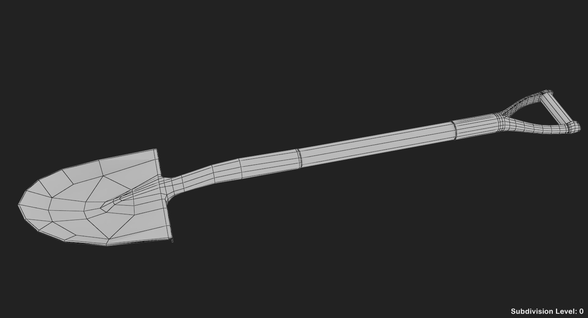 3D Shovel - TurboSquid 1337849