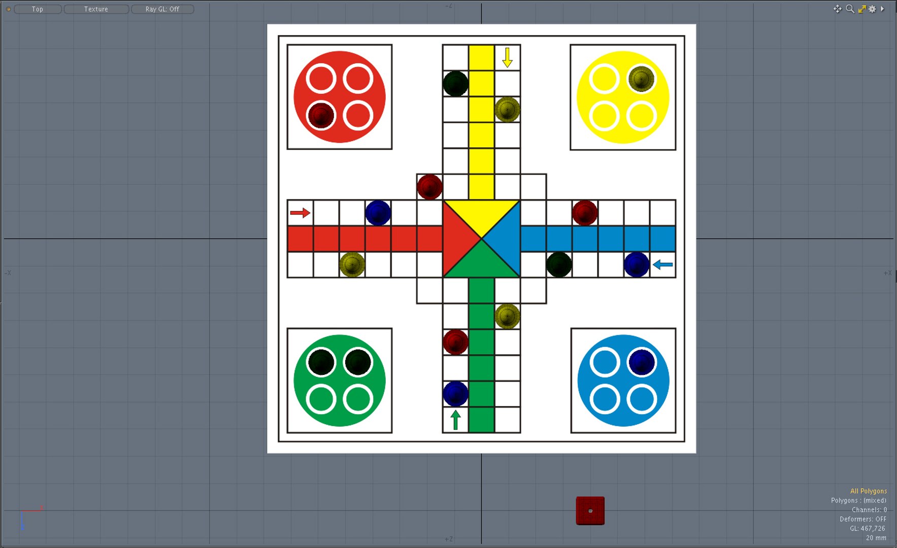 3D Ludo Model | 1148753 | TurboSquid