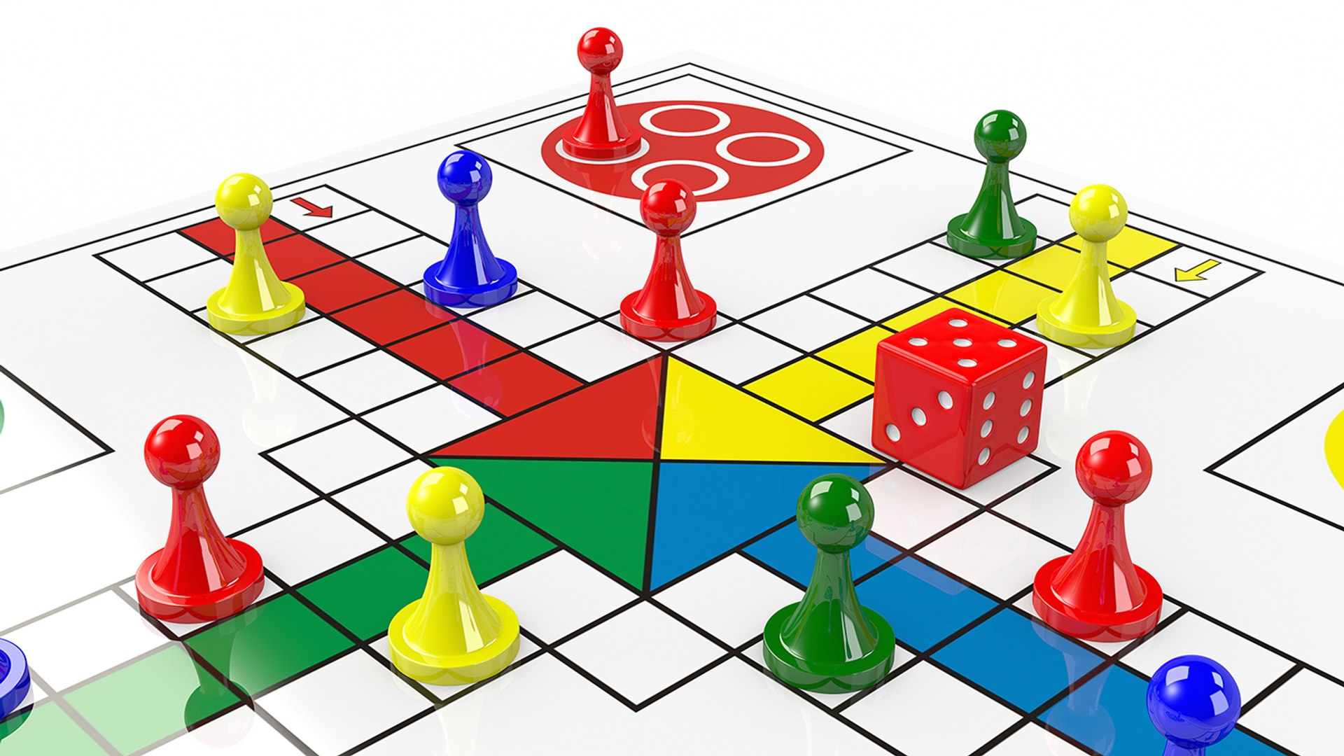 3D Ludo Model | 1148753 | TurboSquid