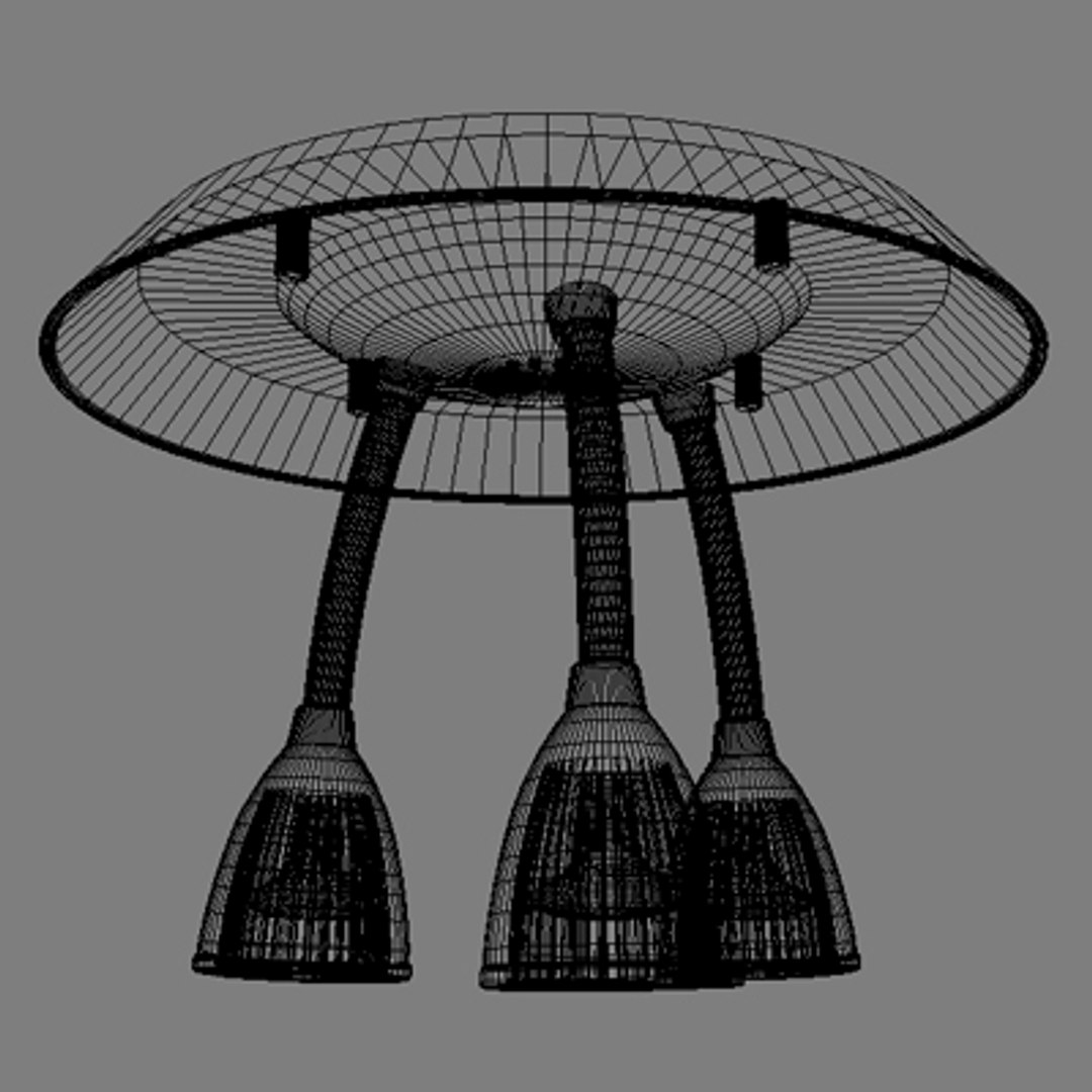 3d Model Of Ceiling Lamp