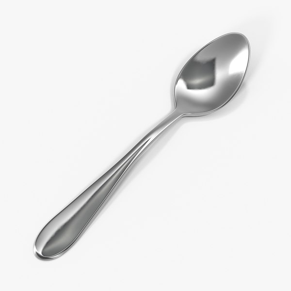 3d slotted spoon 2 model