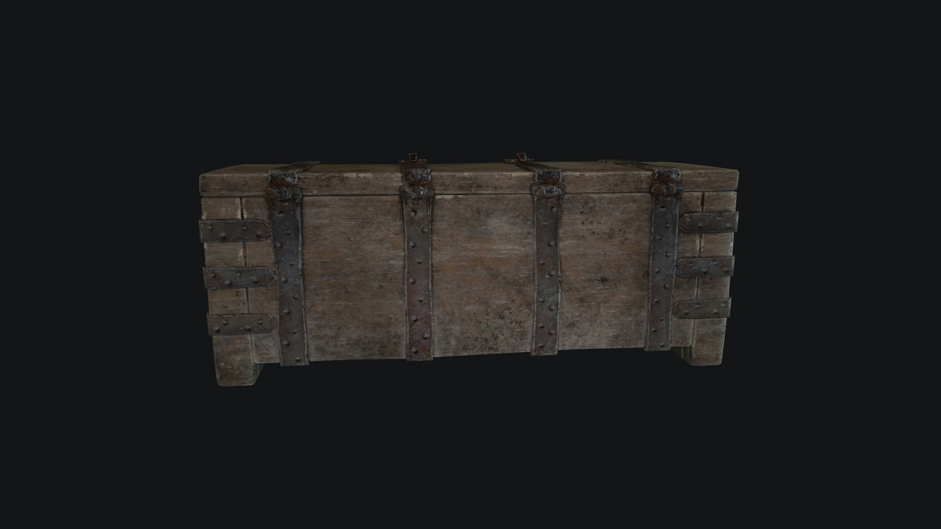 Medieval Box 3D Model - TurboSquid 1738740