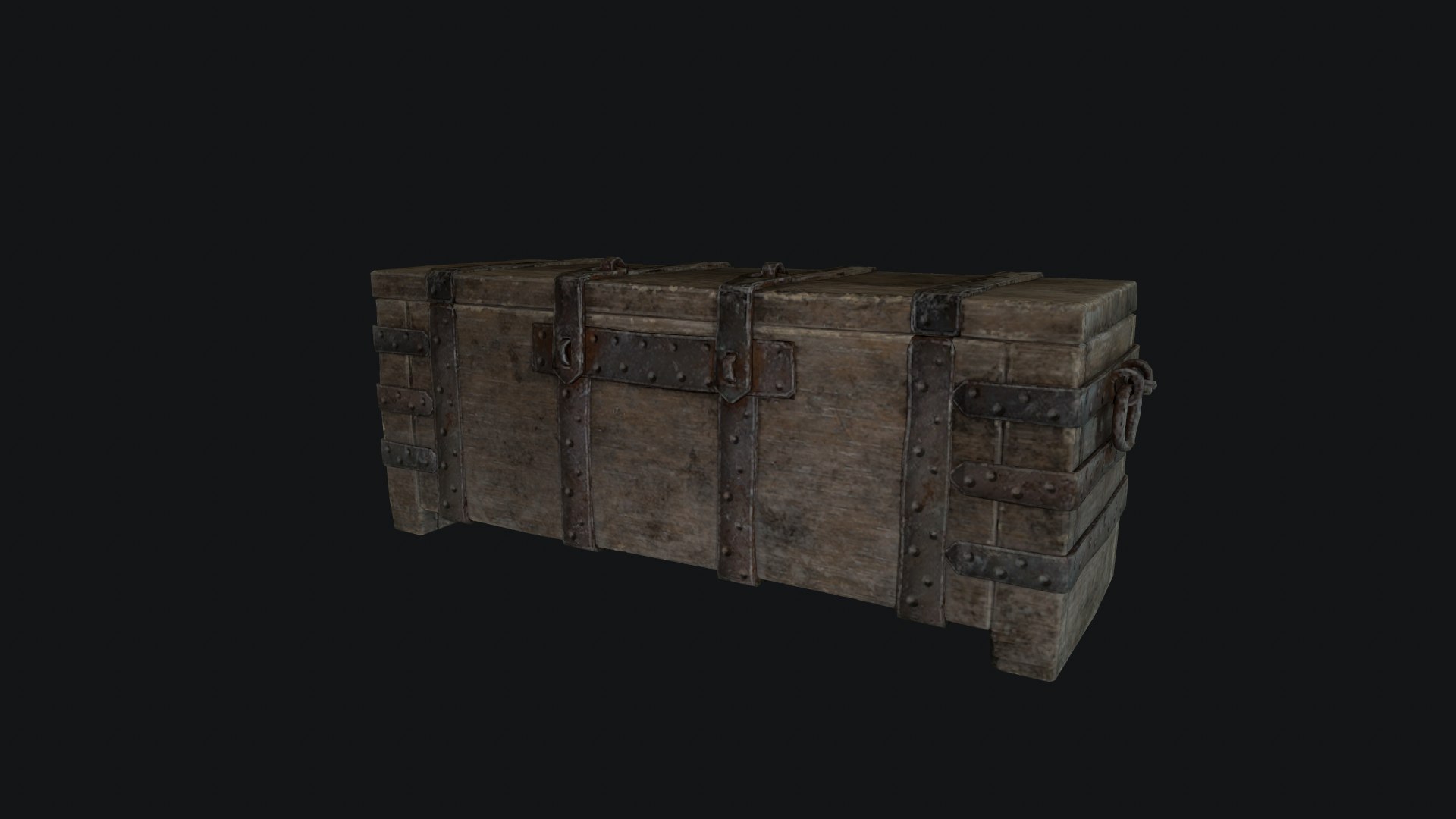 Medieval Box 3D Model - TurboSquid 1738740