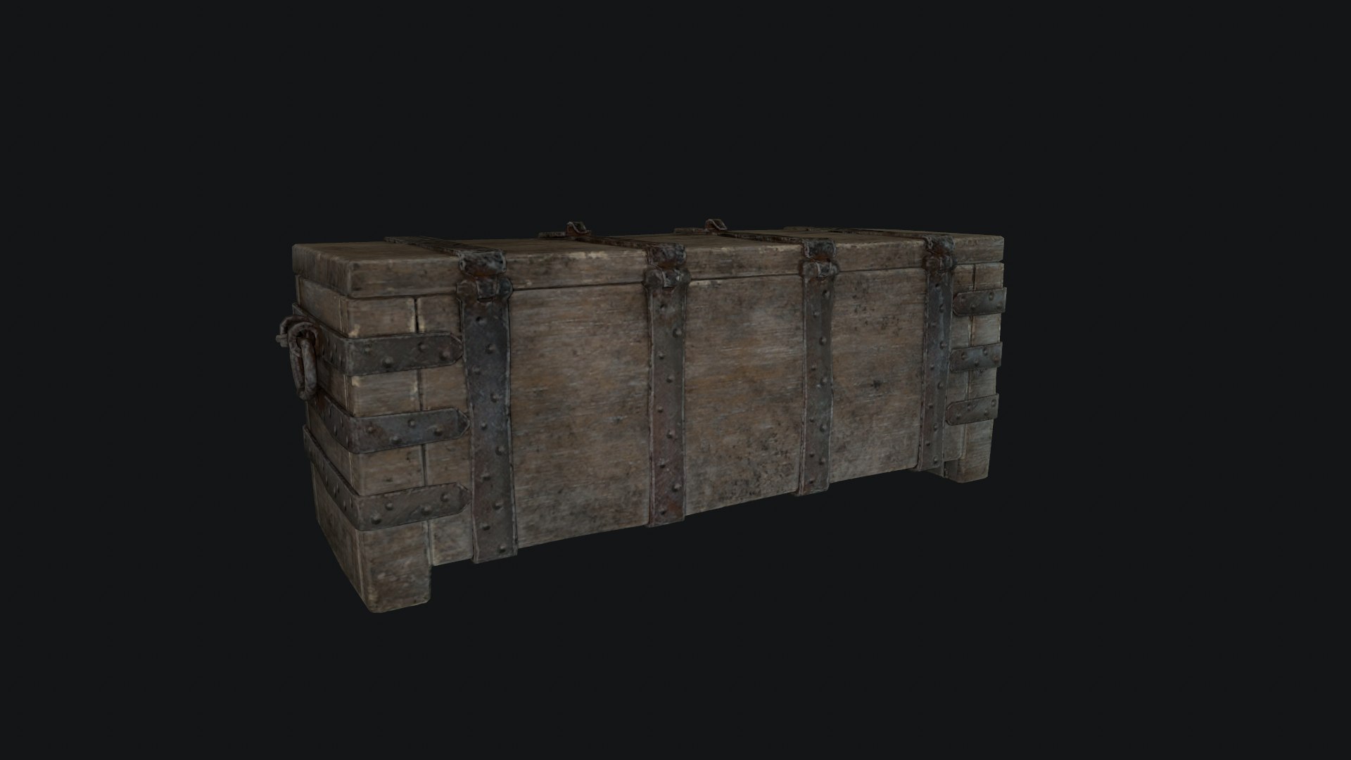 Medieval Box 3D Model - TurboSquid 1738740