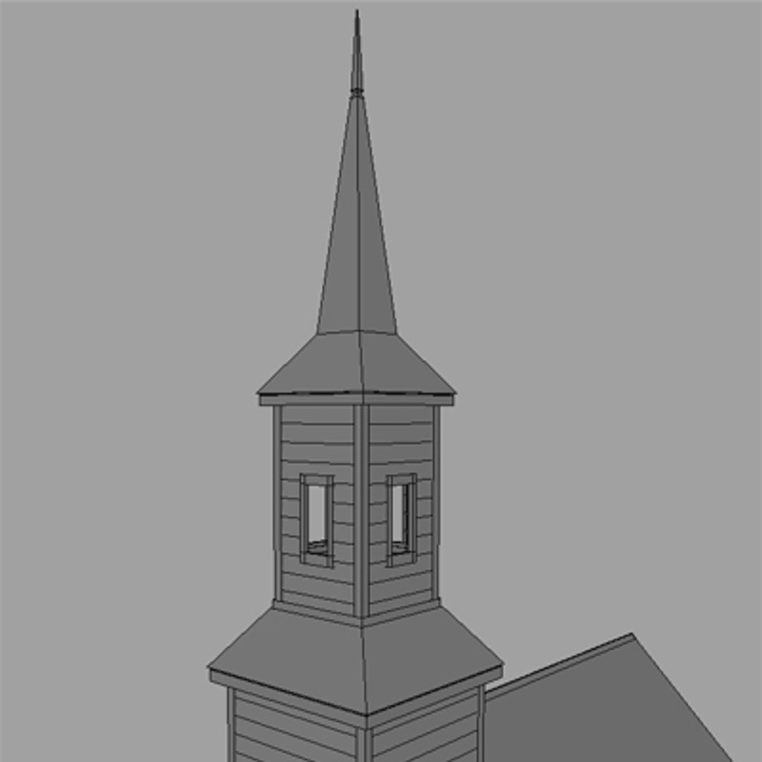 3d country chapel