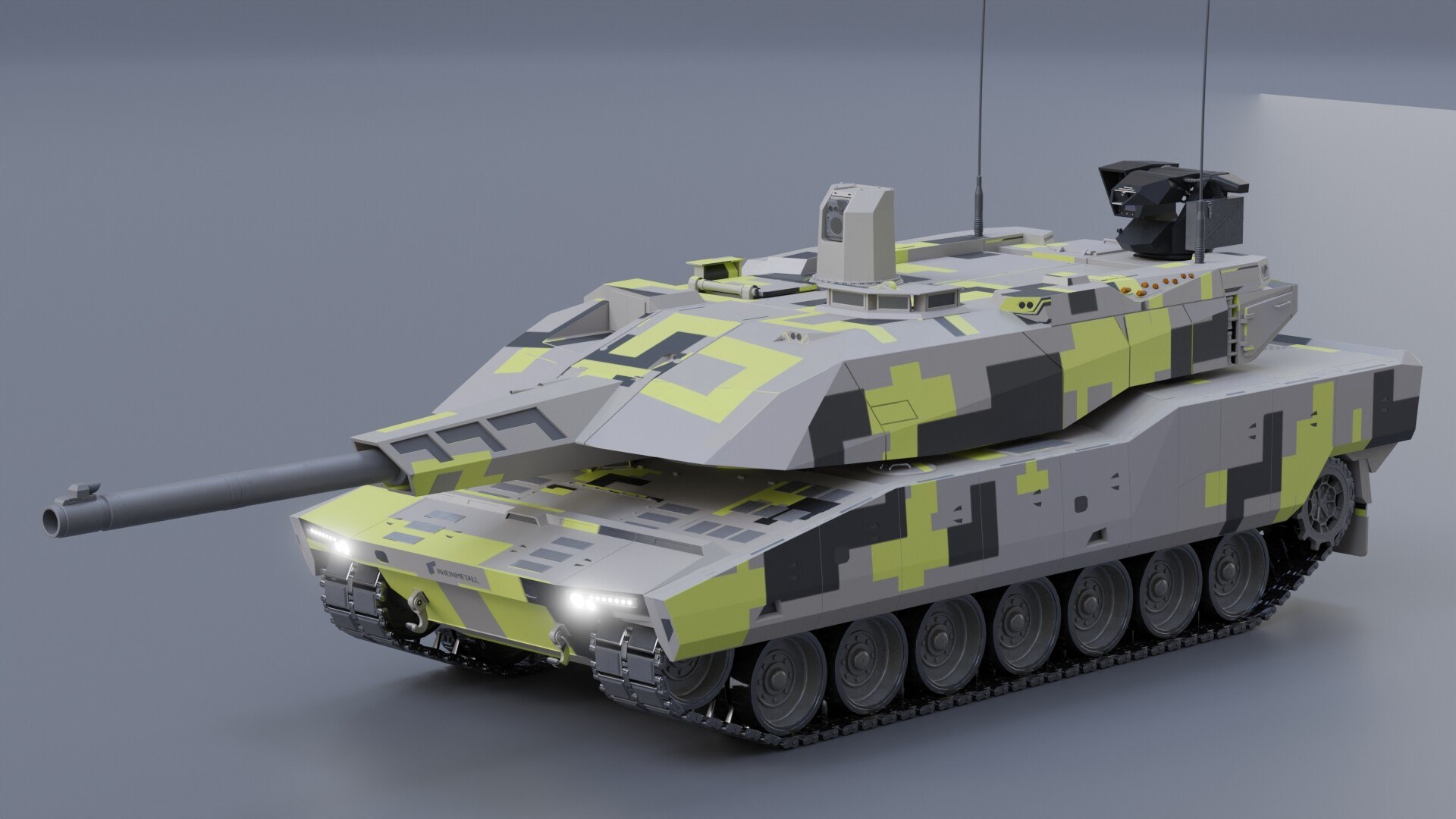 3D KF-51 Panther 3 Model - TurboSquid 2113117