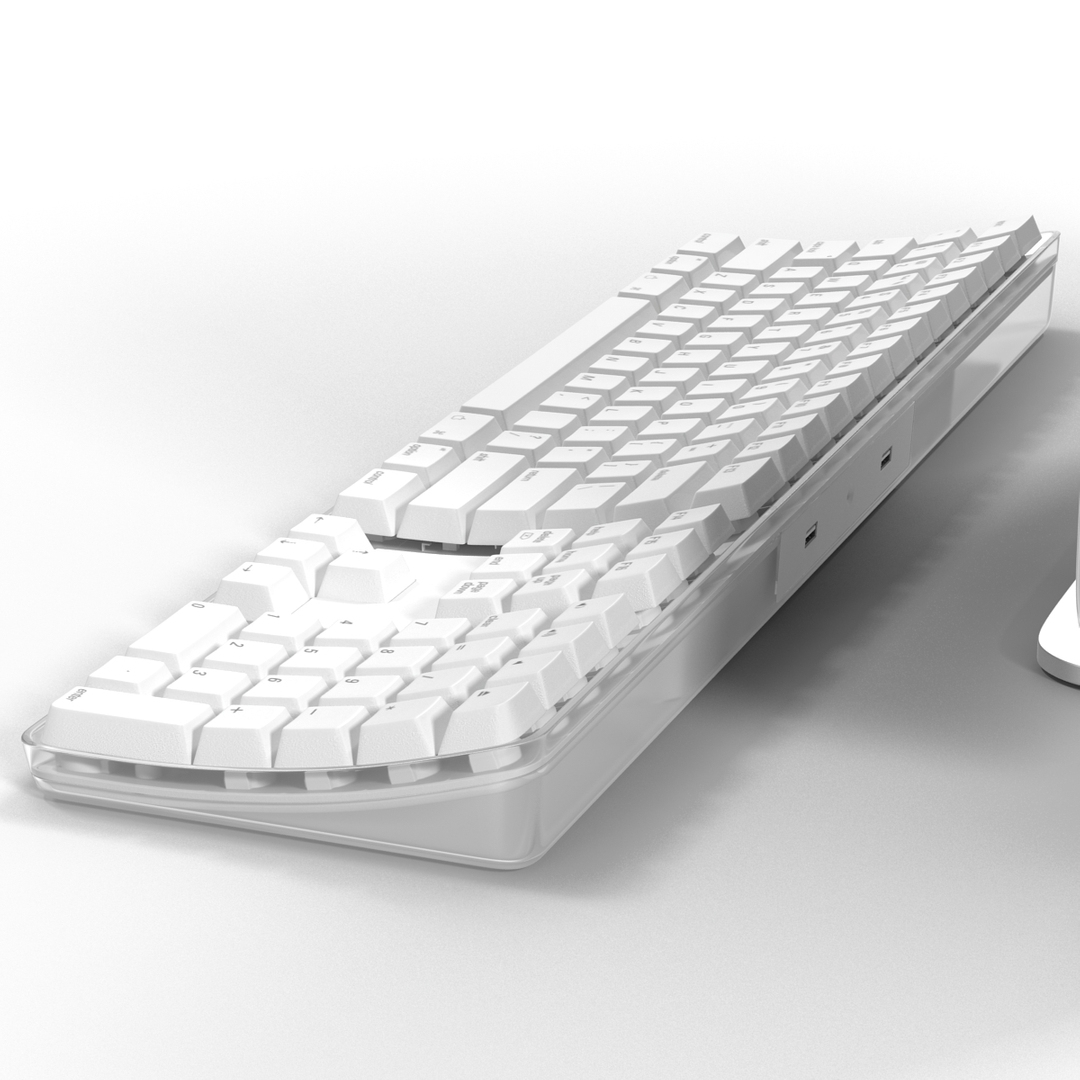 apple imac g5 desktop 3d model