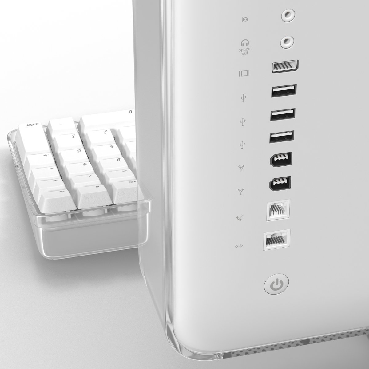 apple imac g5 desktop 3d model