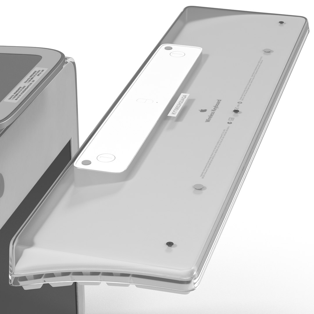 Apple Imac G5 Desktop 3d Model