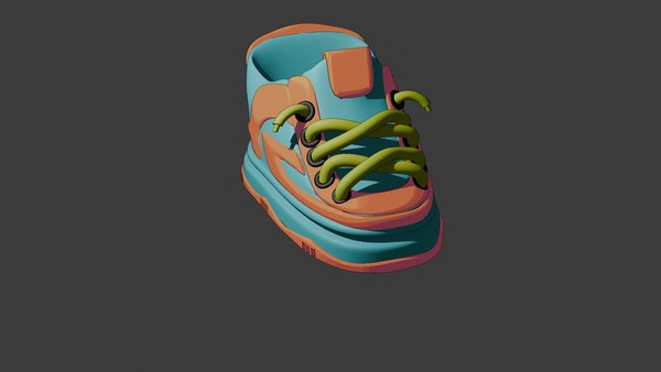 modelo 3d Zapatos Chibi Jordan - TurboSquid 2340660