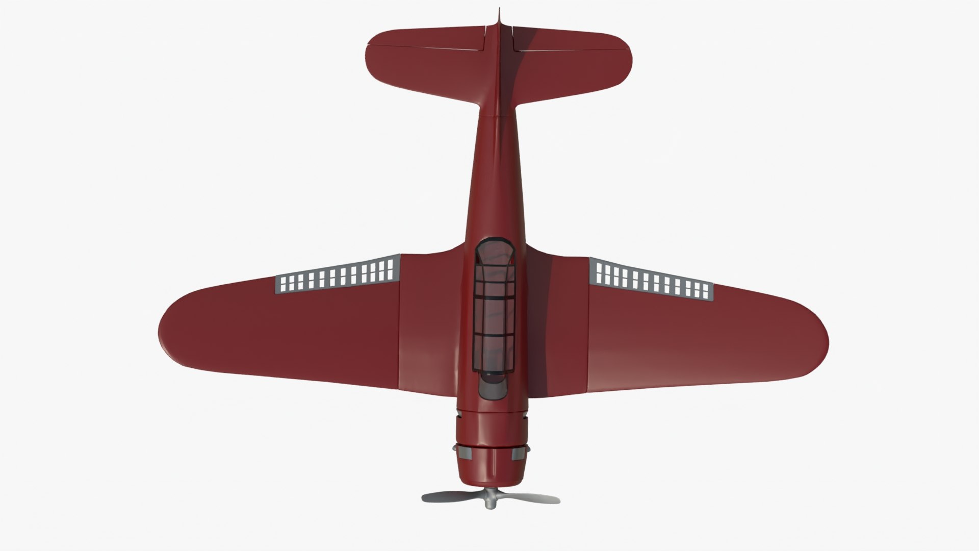 Realistic Propeller Plane 3D Model - TurboSquid 2117670