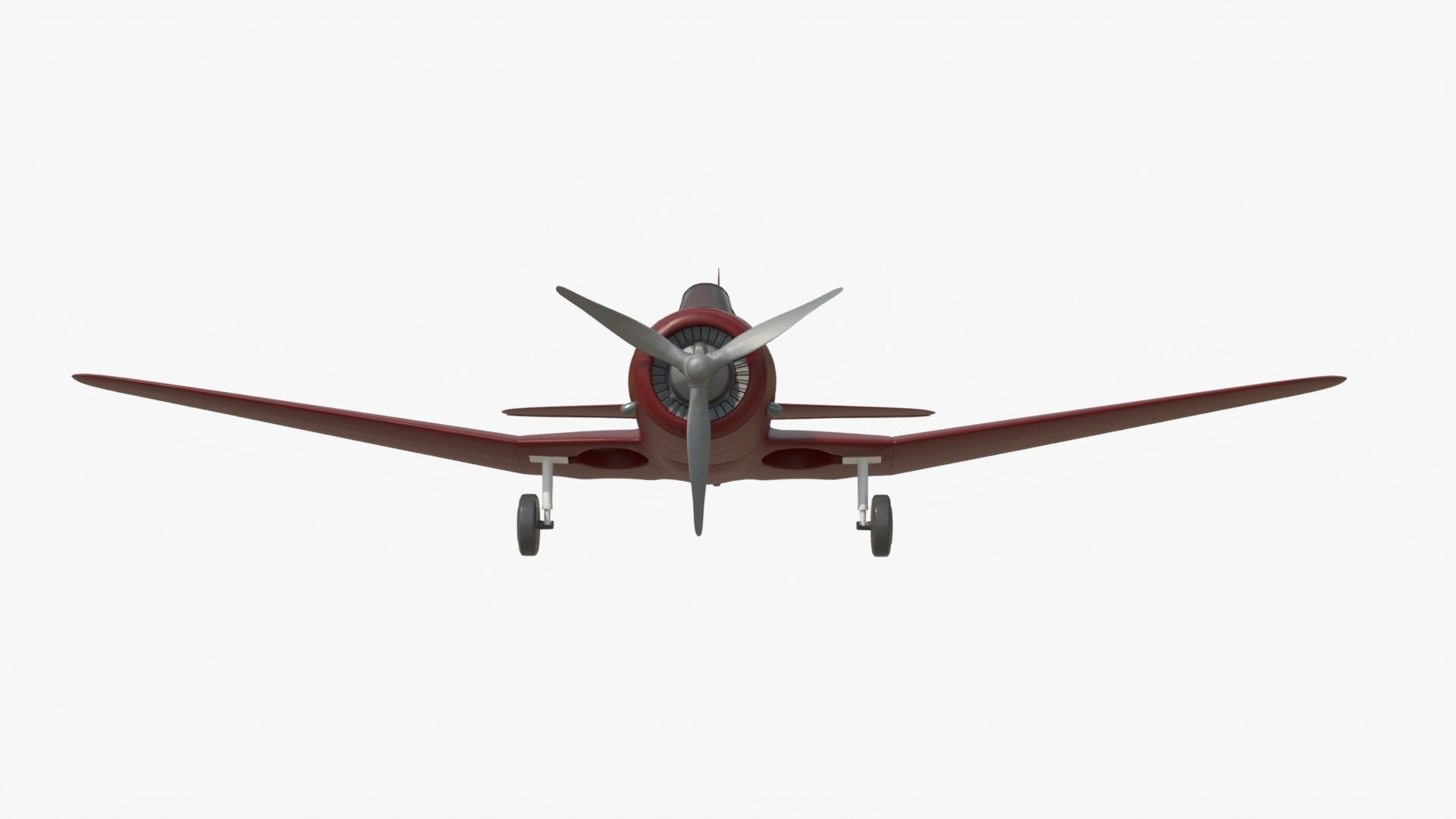 Realistic Propeller Plane 3D Model - TurboSquid 2117670
