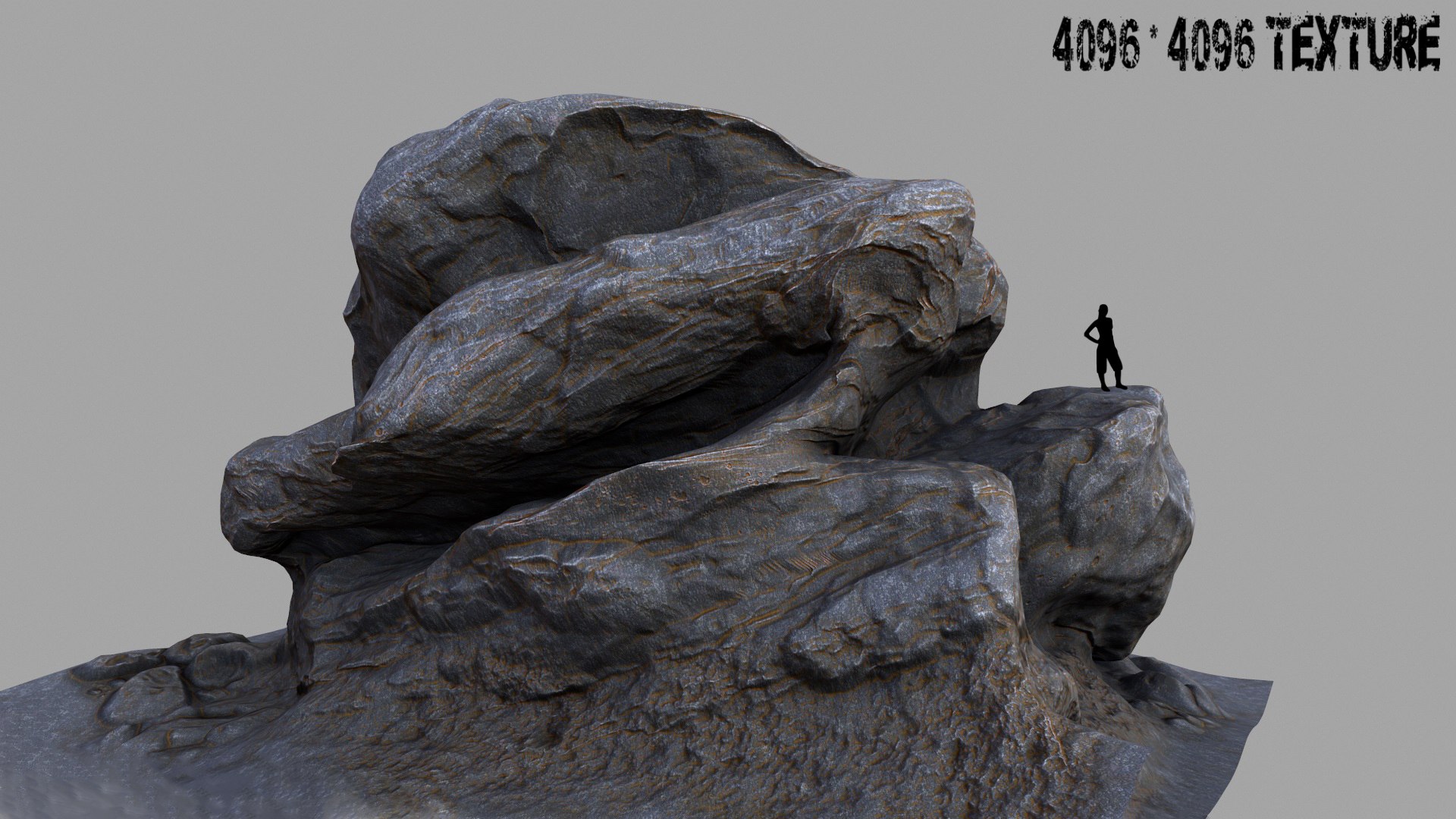3d model mount rock