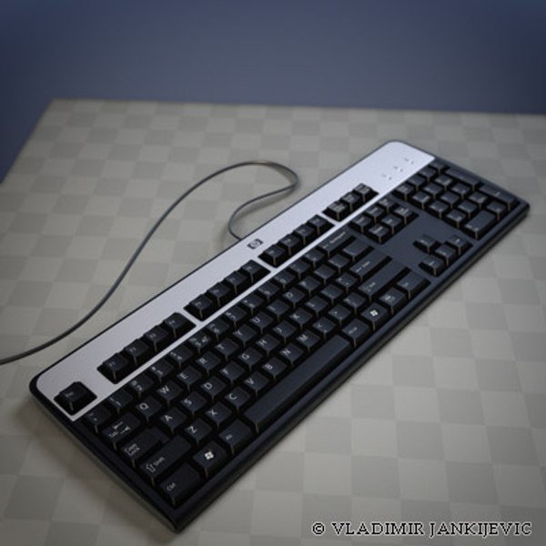 3ds hp standard key keyboard