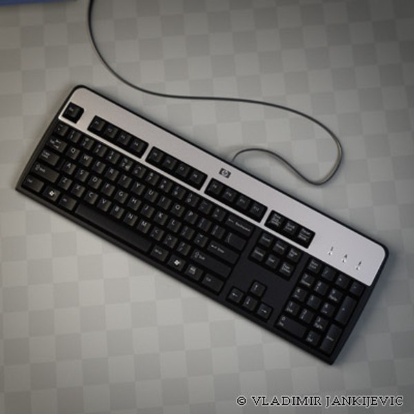 3ds hp standard key keyboard
