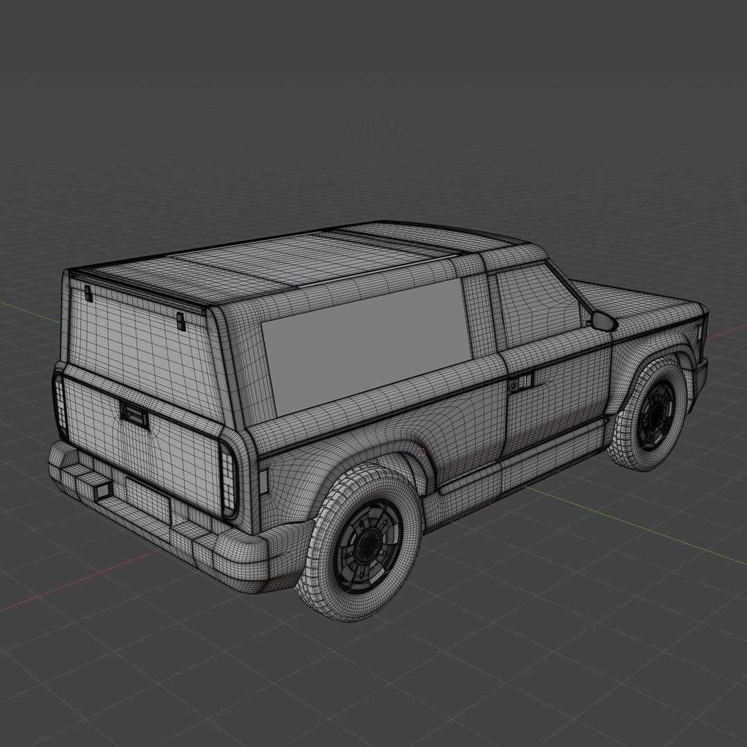 Slate Truck SUV Kit Highway Hero 027 3D Model 3D - TurboSquid 2511256