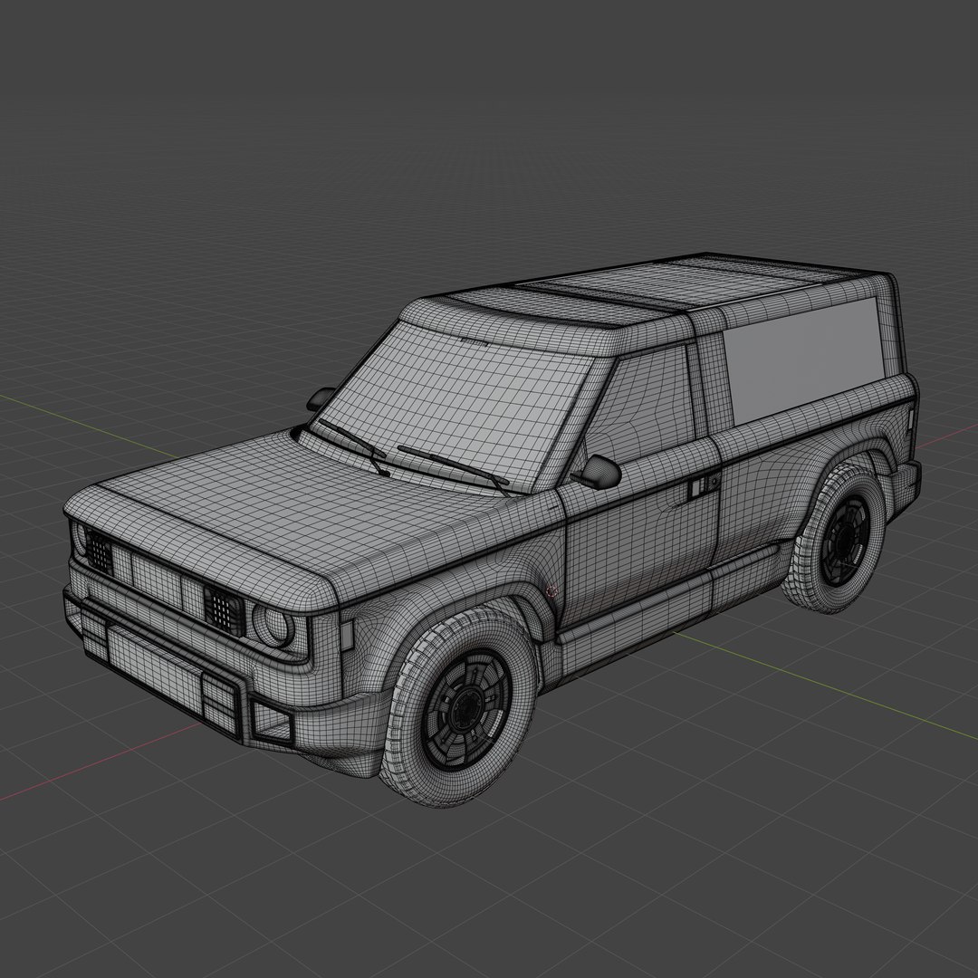 Slate Truck SUV Kit Highway Hero 027 3D Model 3D - TurboSquid 2511256