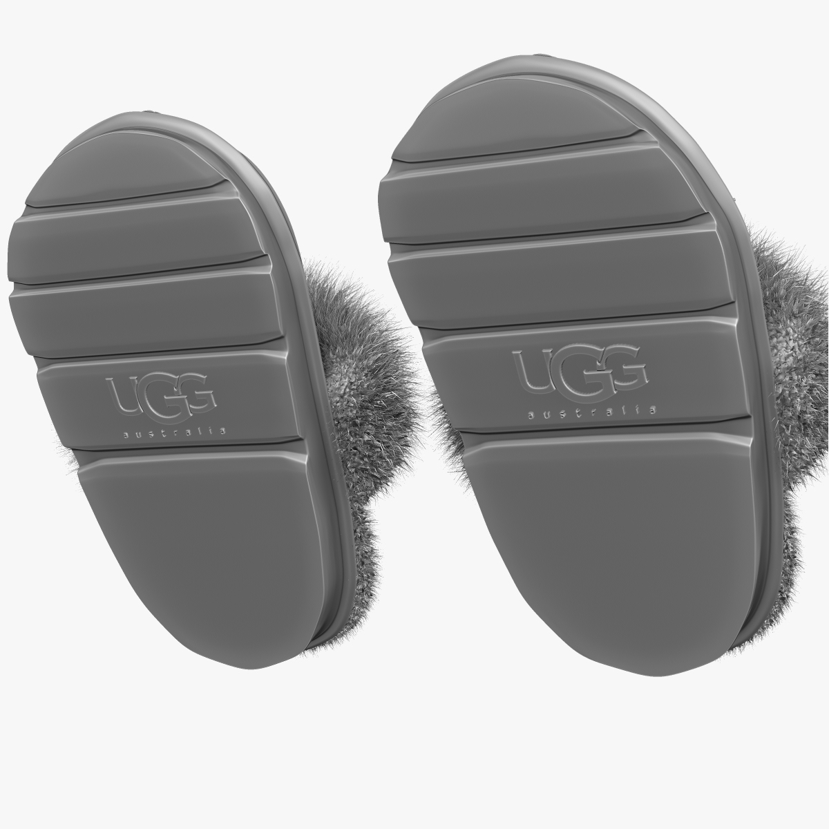 uggs shoe 3d obj