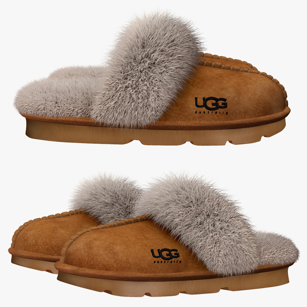 uggs shoe 3d obj