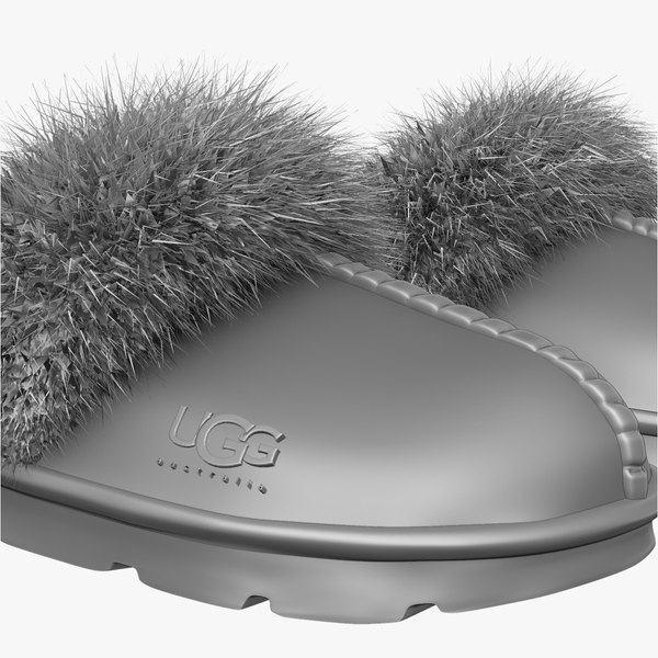 uggs shoe 3d obj