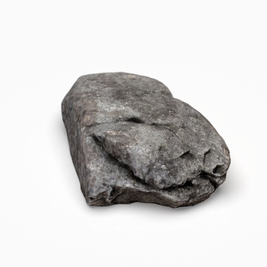 Realistic Gray Rock Model 2 Model - TurboSquid 2274702