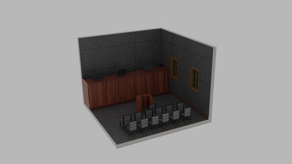 Courtroom 3D Models for Download | TurboSquid