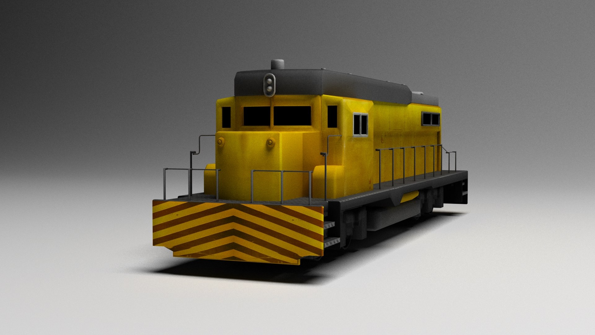Lowpoly Train 3D - TurboSquid 1903907