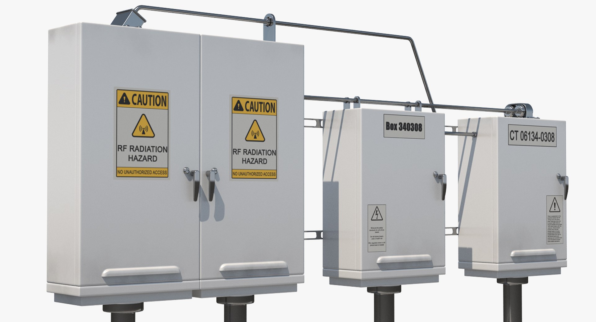 Outdoor Electric Control Boxes Model - TurboSquid 1220231