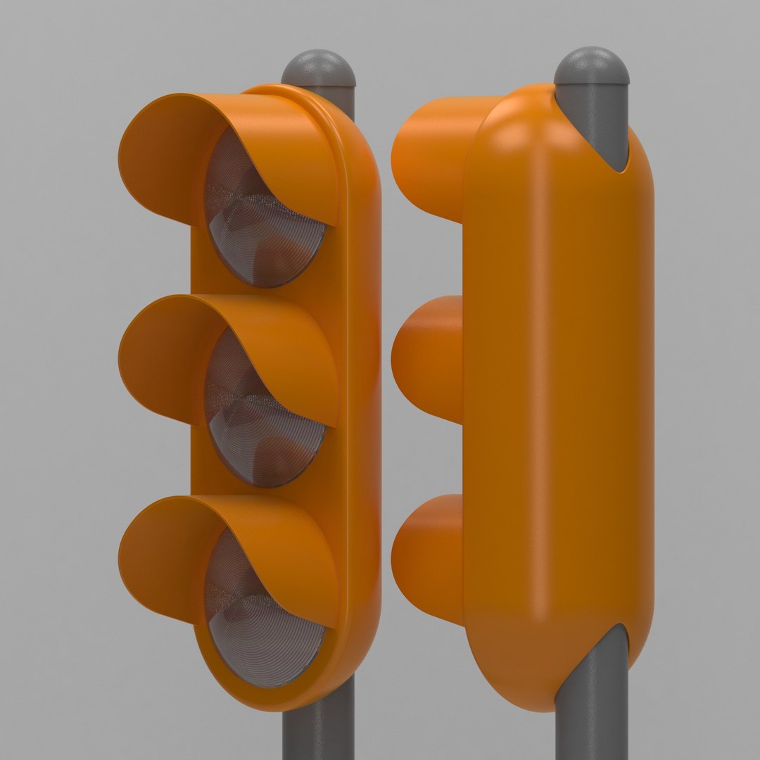 Traffic Light 3d Max