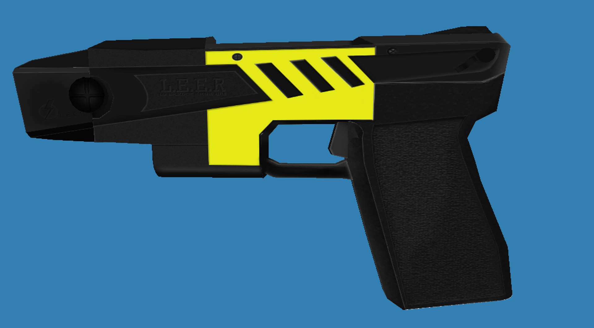 3d Stun Gun Model