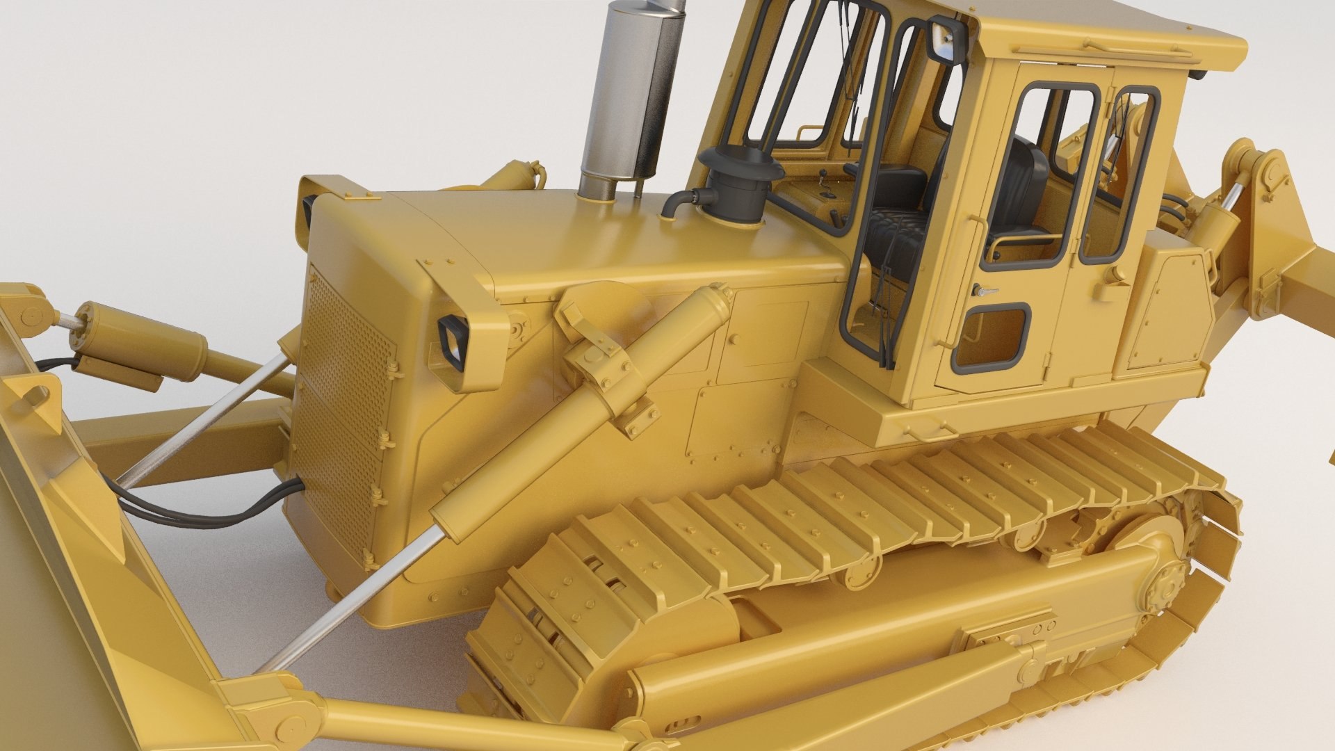 3D Bulldozer Td25g 1 Model - TurboSquid 1529254