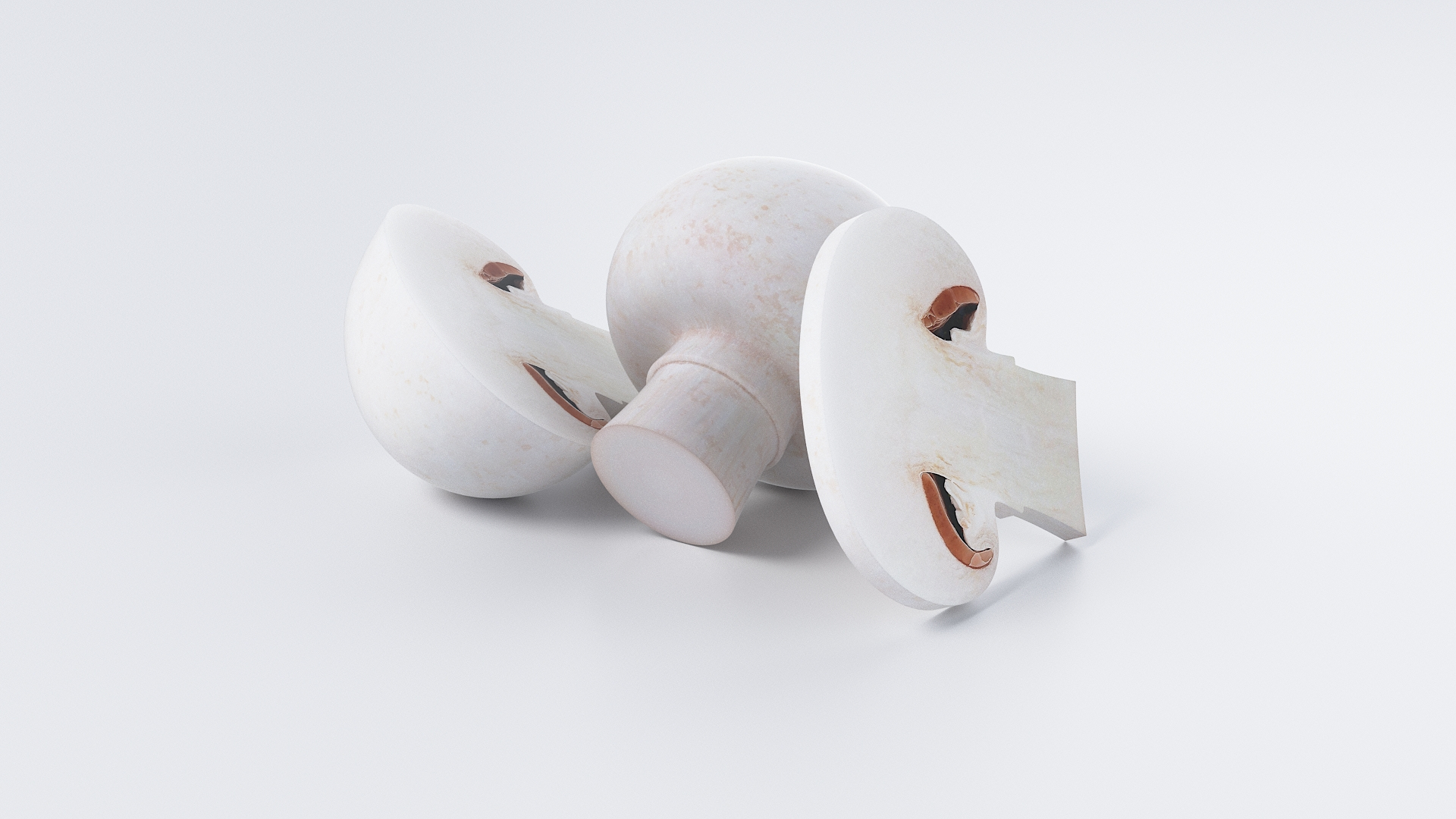 Cartoon Shrooms Collection 3D Model - TurboSquid 2109462