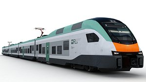 Passenger Train Vray 3D Models for Download | TurboSquid