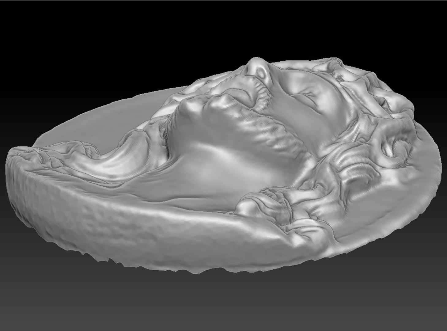 Jesus Relief Cnc Obj