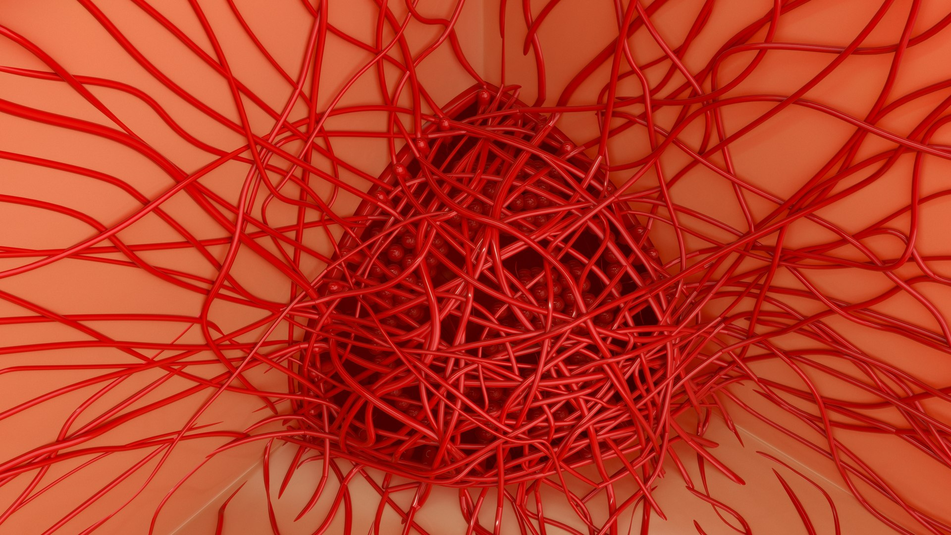 Nucleus With Endoplasmic Reticulum 3D Model - TurboSquid 2210577