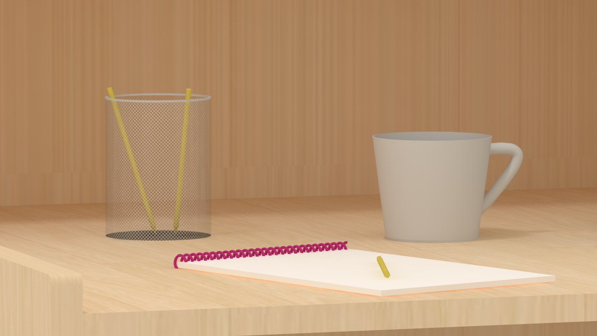 Reading Table Book Laptop 3D - TurboSquid 1362083