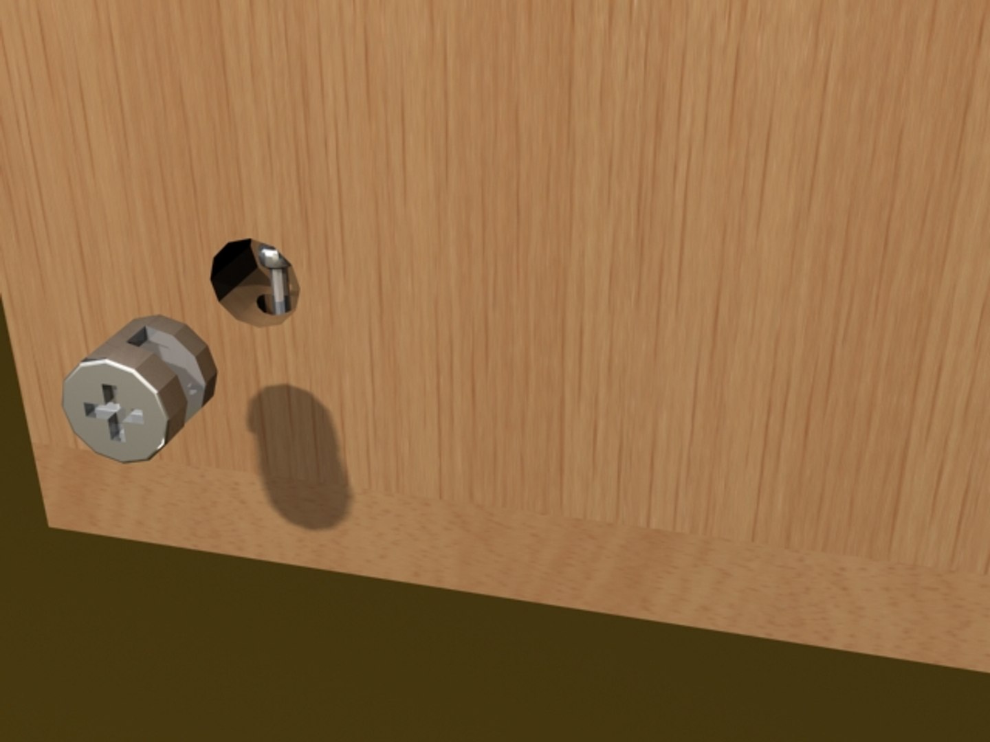 3d Minifix Assemble Model