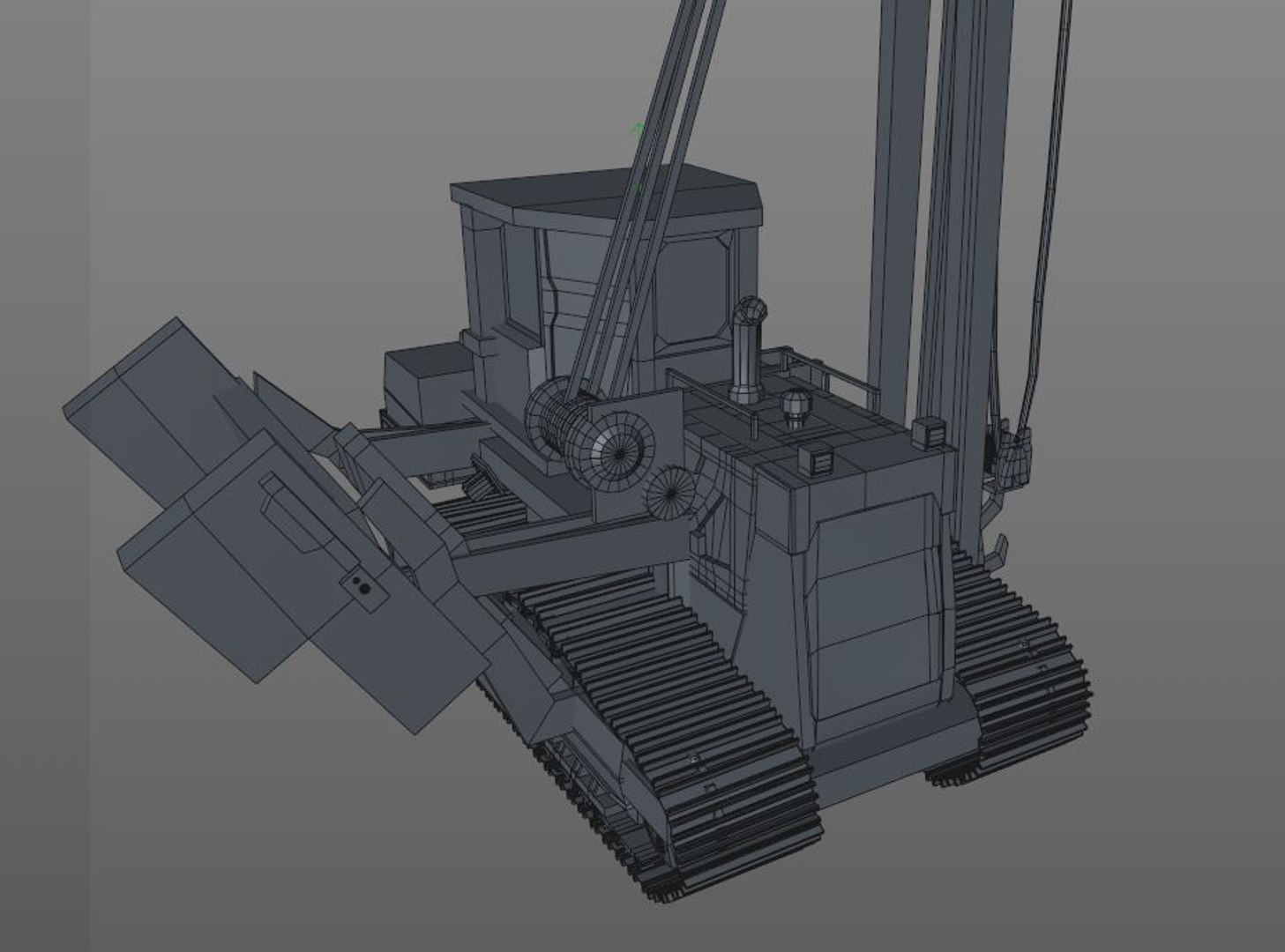 Track Skidder 3D Model - TurboSquid 1548330