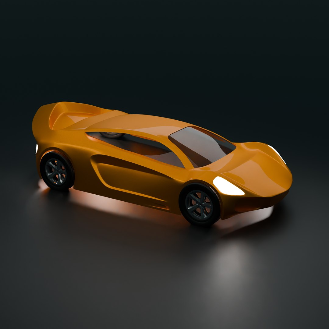 Super Car 3D Model - TurboSquid 2385938