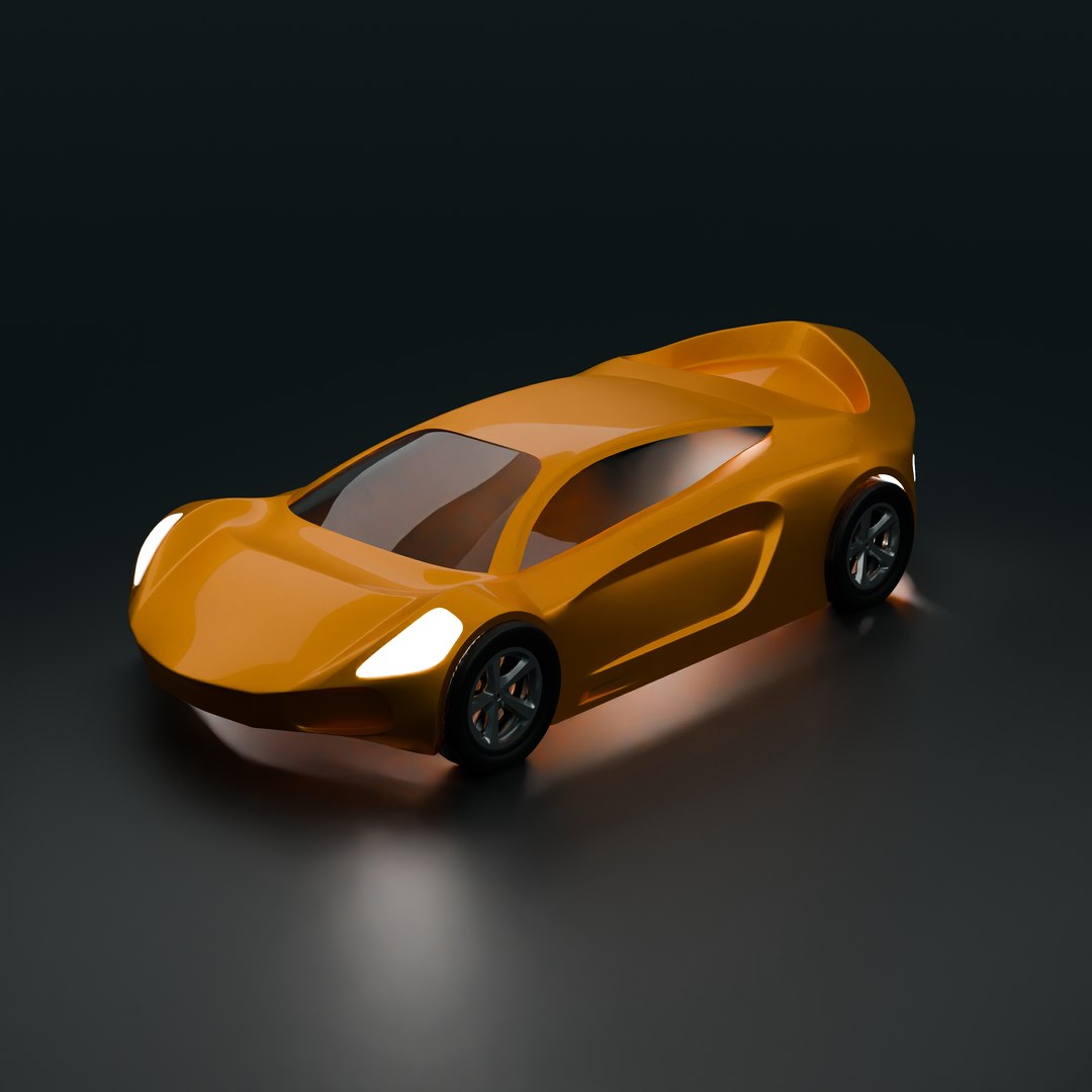 Super Car 3D Model - TurboSquid 2385938