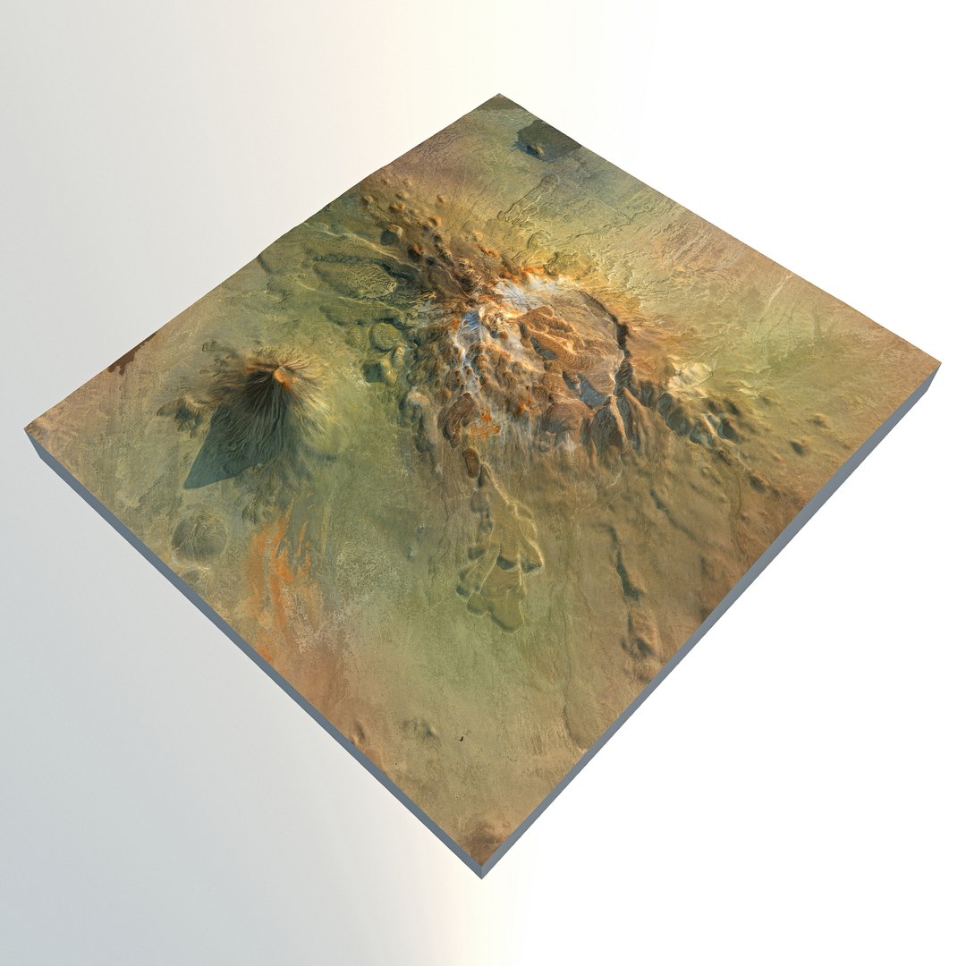 3d Volcano Landscape 7