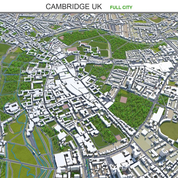Cambridge UK 3D model - TurboSquid 1719712