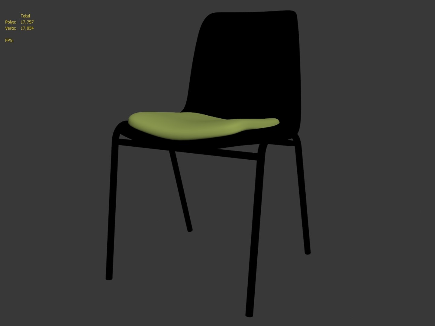 3D Gym Chair Model - TurboSquid 1195406