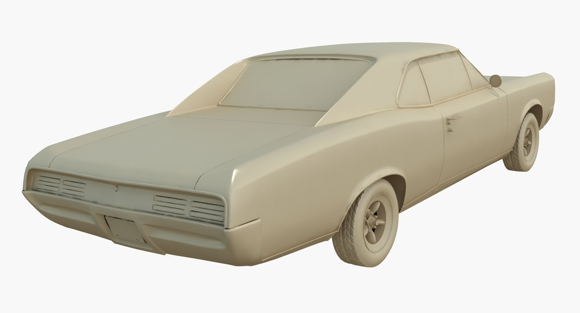 3d Pontiac Gto 67 Model